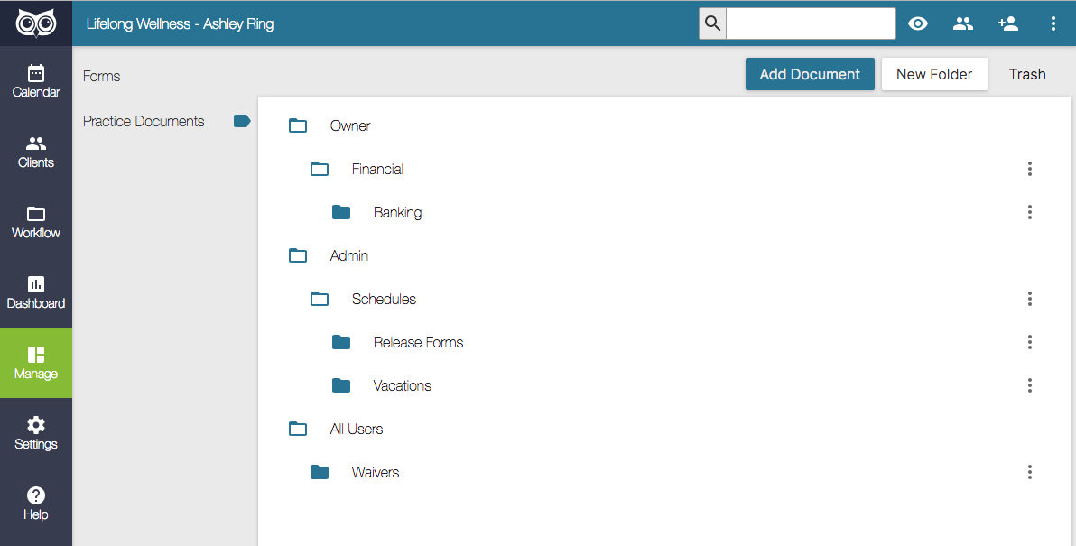 Practice Documents - owlpracticesuite